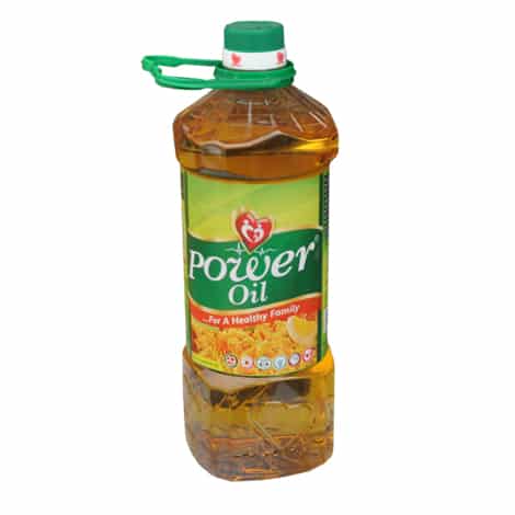 Power Vegetable Oil 5 Ltr - Fresh To Dommot