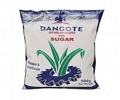Dangote Refined Granulated White Sugar (Carton) - 500g x20 - Fresh To ...
