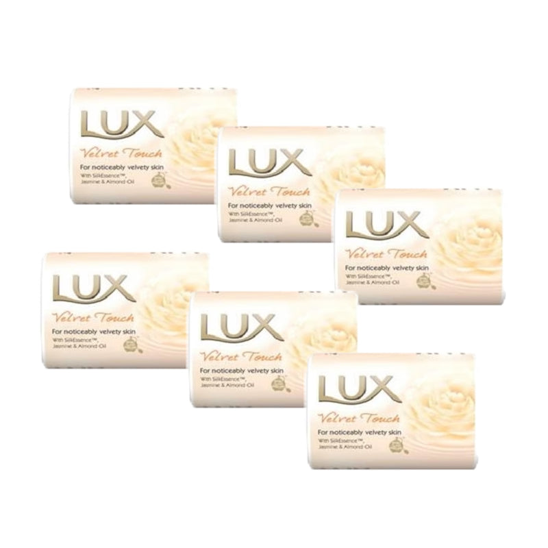 Lux Soap Velvet Touch 65 g (Pack of 6) - Fresh To Dommot