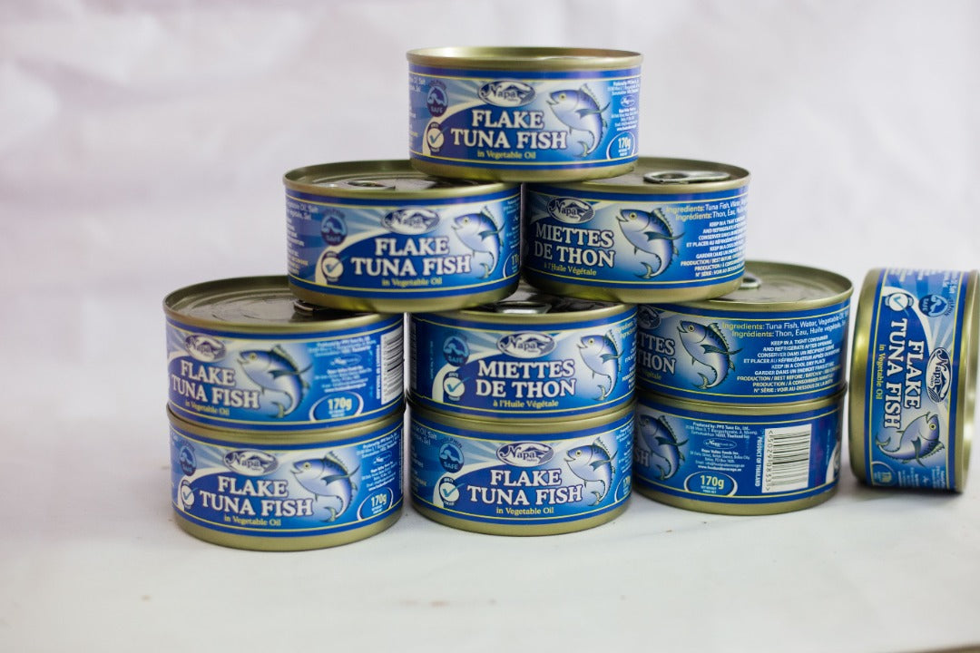 Napa Flake Tuna Fish (Carton) - 170g x 48 - Fresh To Dommot