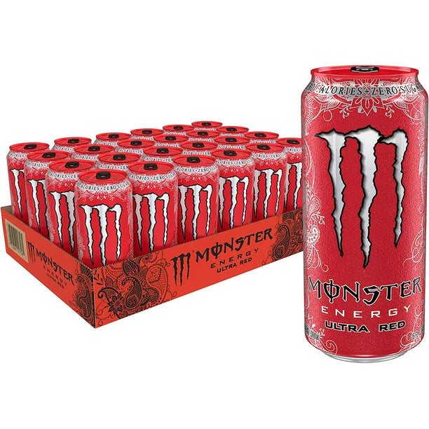 Monster 44cl Red x 24 - Fresh To Dommot