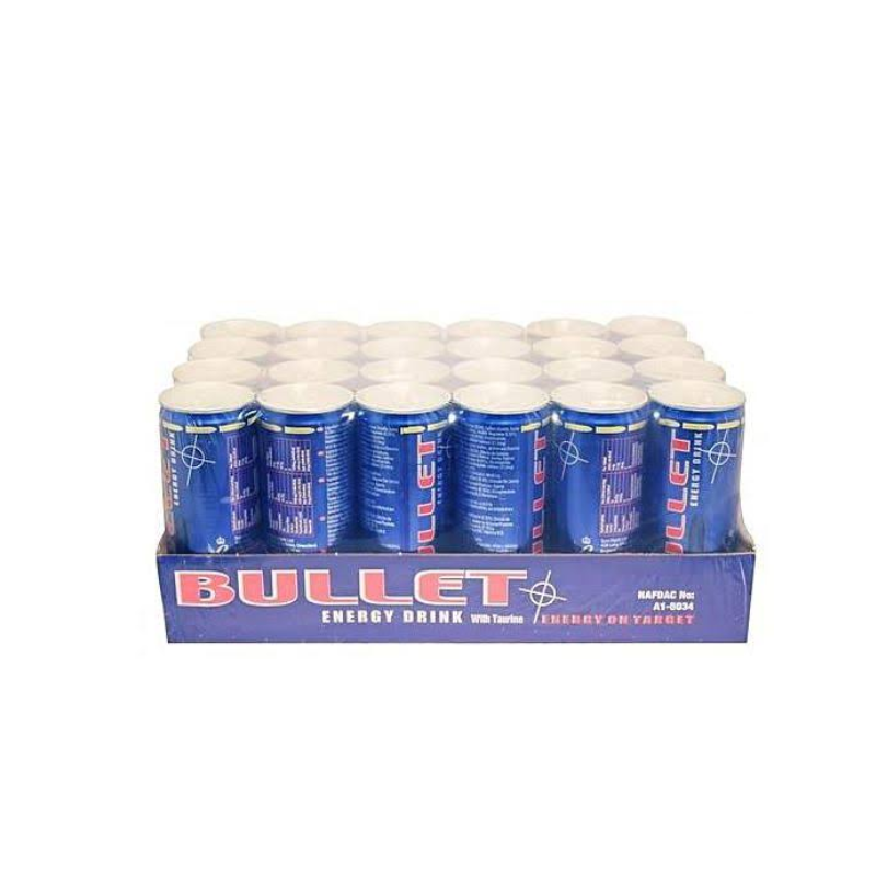 Blue Bullet 250ml x 24 Cans (Wholesale) - Fresh To Dommot