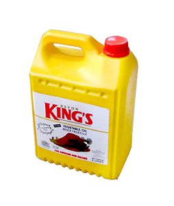 Kings Vegetable Oil 5Ltr - Fresh To Dommot
